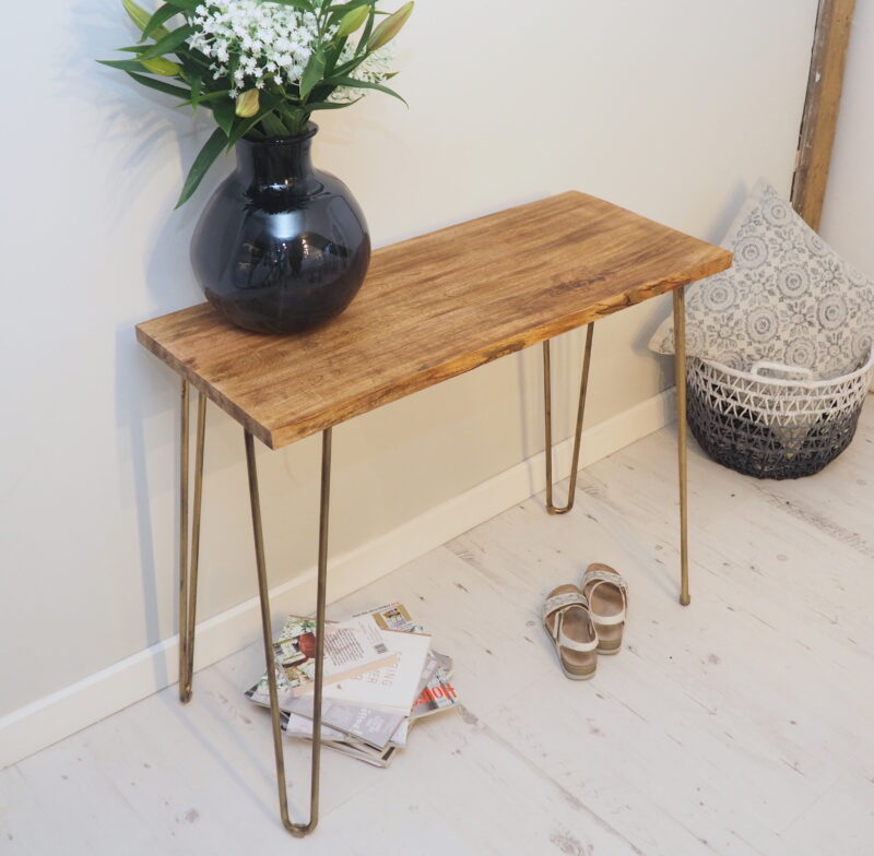 Accent Hairpin Leg Console Table - ZaZa Homes