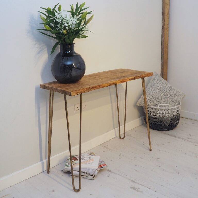 Accent Hairpin Leg Console Table - ZaZa Homes