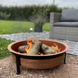 Copper Fire Pit - ZaZa Homes