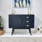 Navy Blue Sideboard Antique style - Ellie