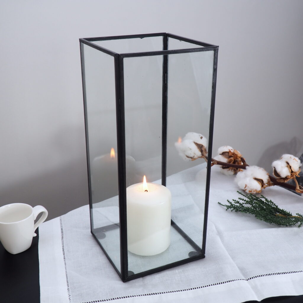 Glass Terrarium Lantern - ZaZa Homes