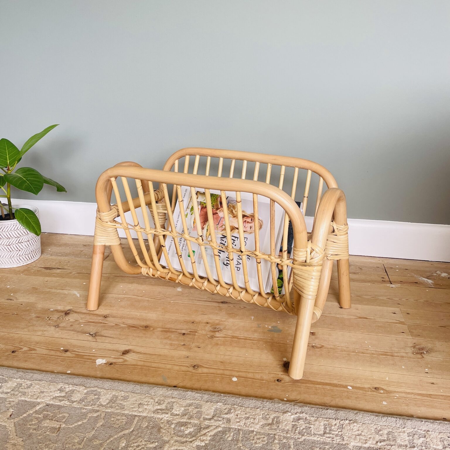 Bamboo Magazine Rack - ZaZa Homes