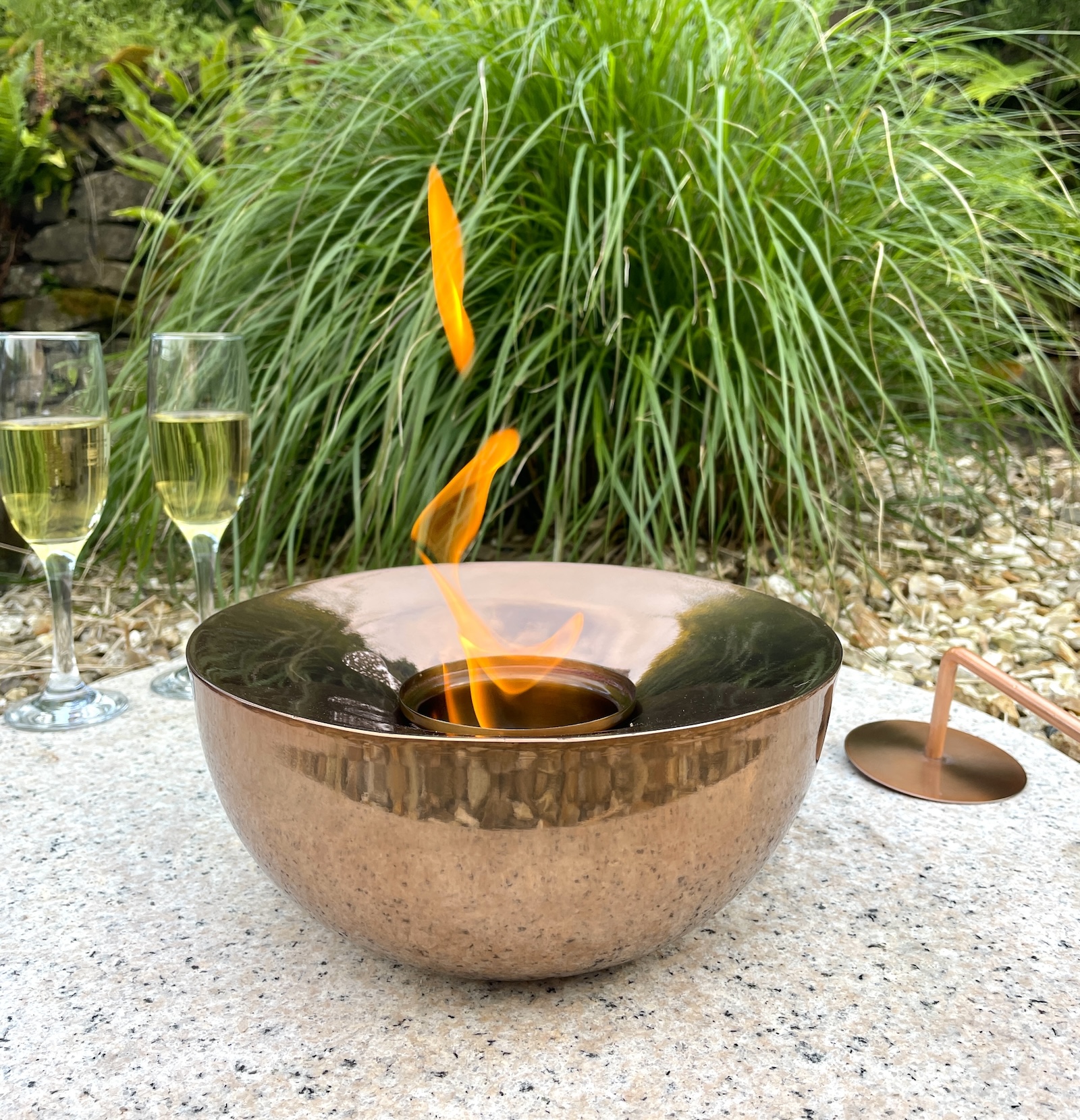 Garden Gel Burner - Copper - ZaZa Homes